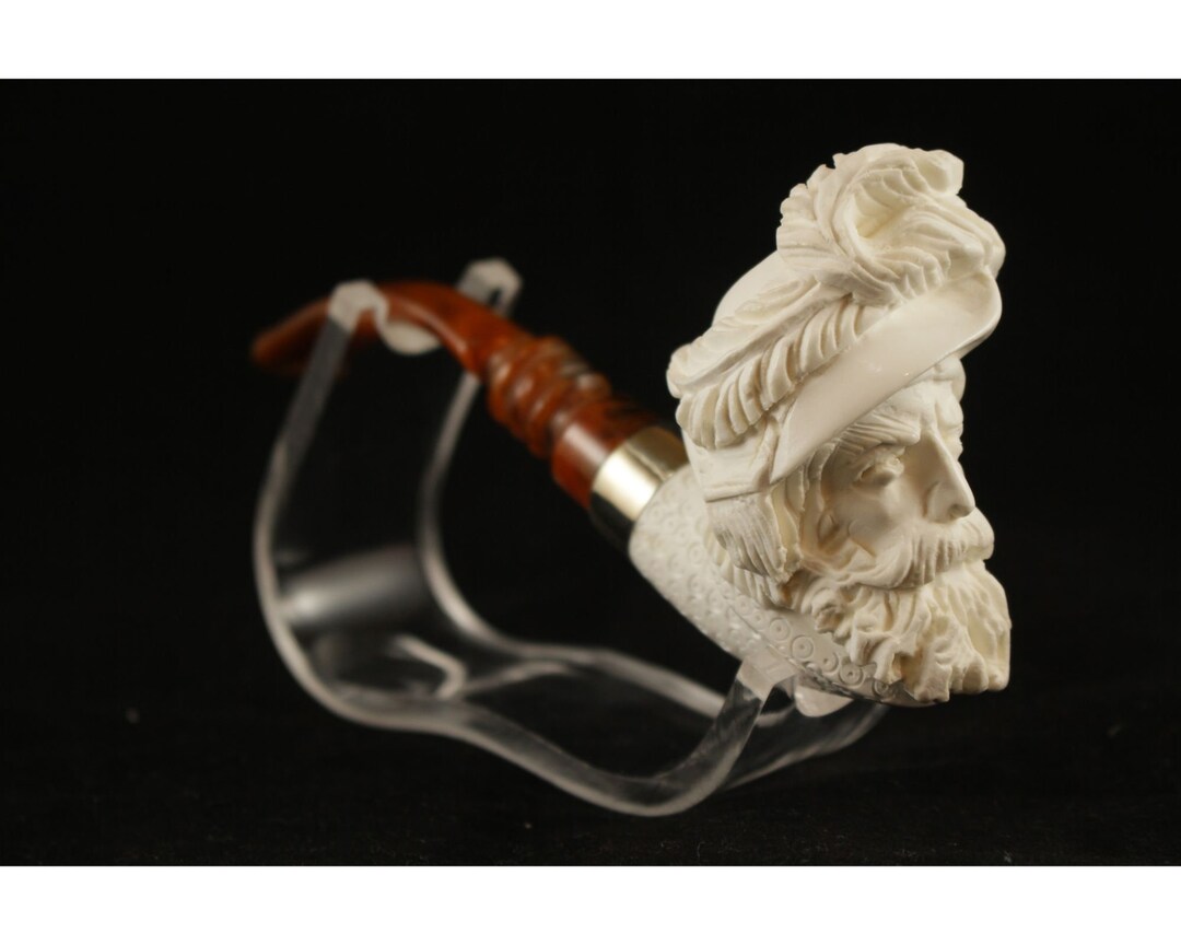 Artisan Meerschaum Pipe, French Man Pipe, Handmade Meerschaum Pipes ...