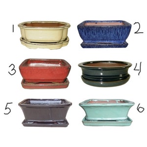 Ceramic Humidity / Drip Tray for Bonsai Pot 8 Inch Tray - Etsy