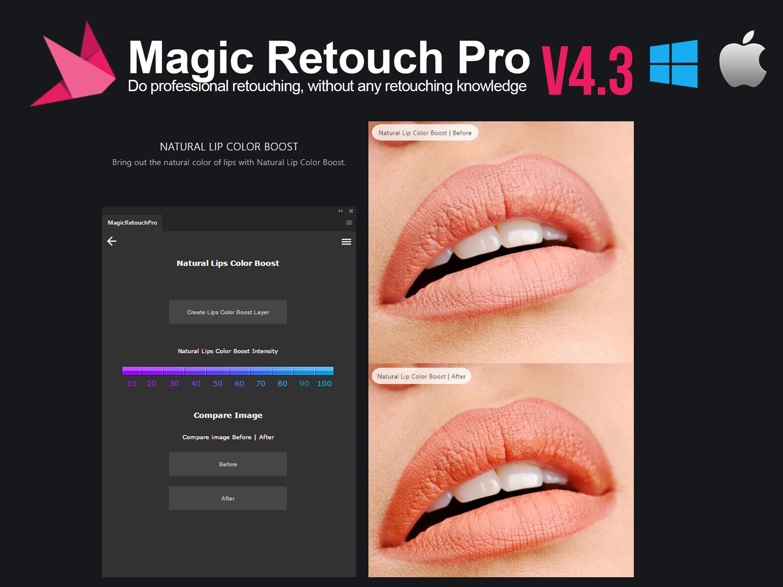 Magic Retouch Pro 4 3 Photoshop Plugin Retouching Skin Etsy