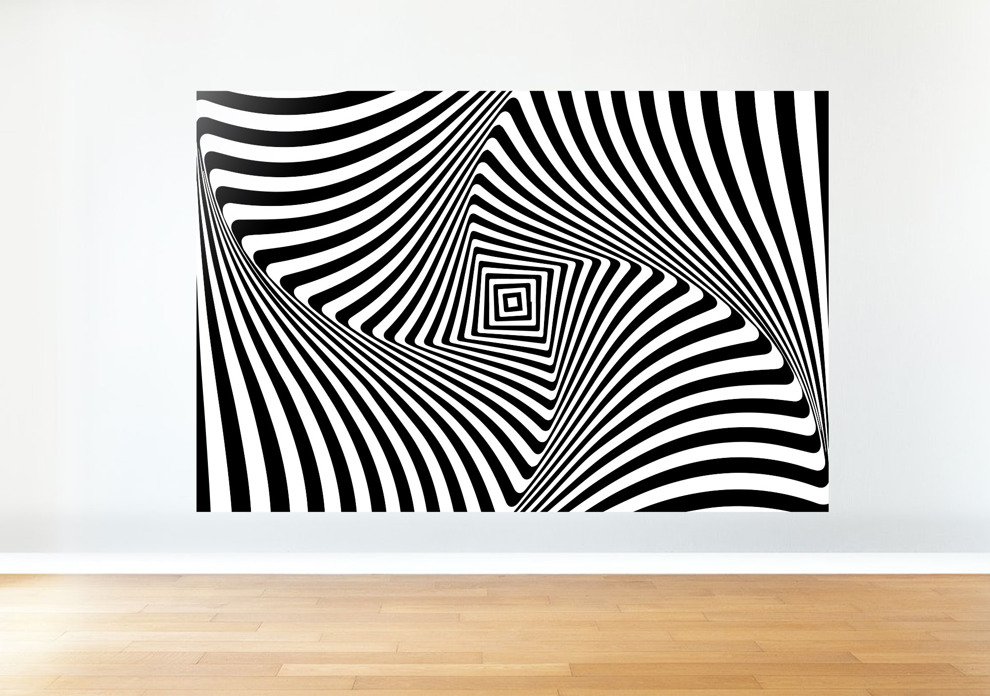 Premium Optical Illusion Abstract Wall Art Home Decor | Etsy