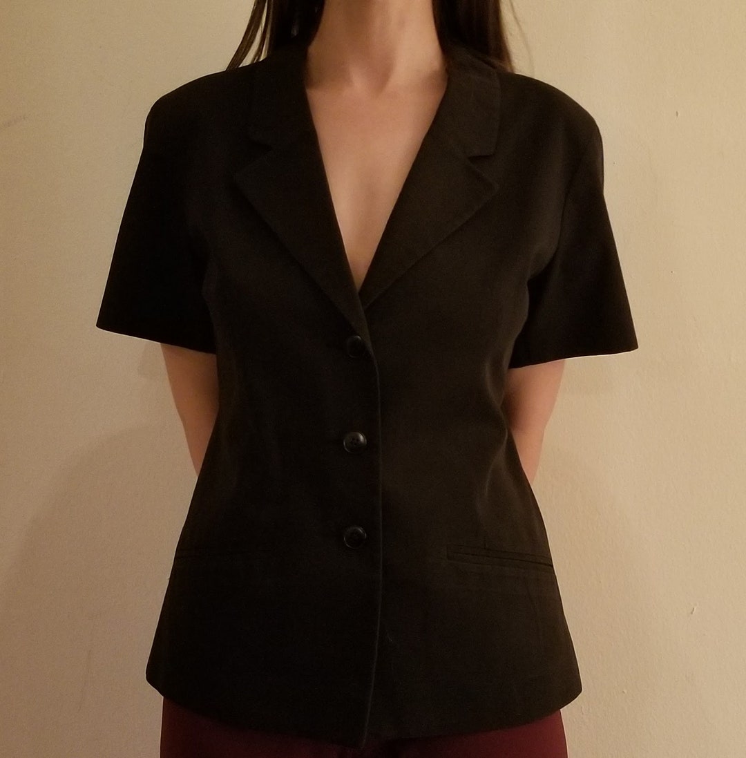 Et Vous Black Suit Jacket - Etsy