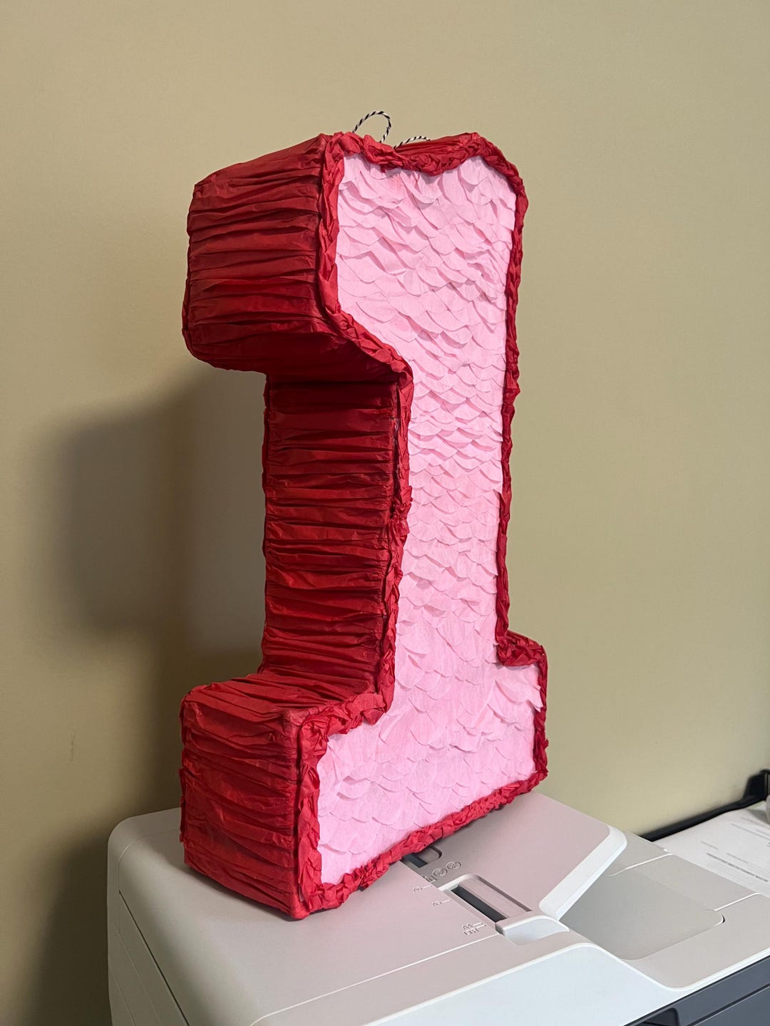 Number One 1 Piñata Two Tone - Etsy