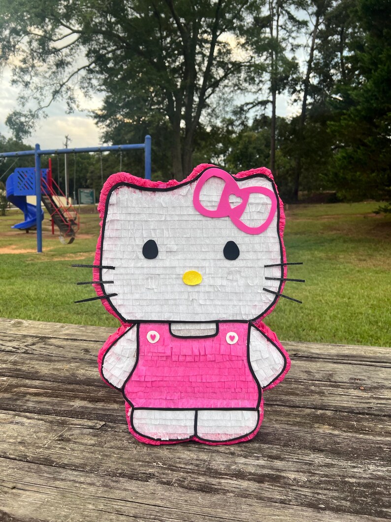 Hello Kitty Pinata Birthday Party Decor Pinata 20x14x3 - Etsy