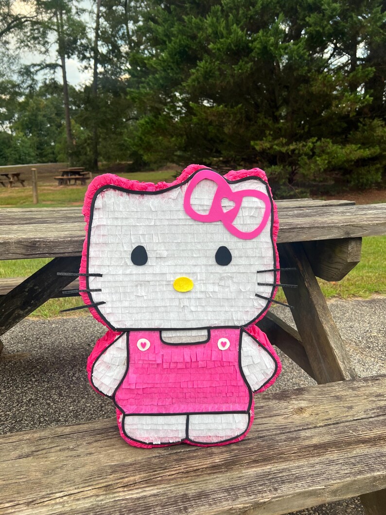 Hello Kitty Pinata Birthday Party Decor Pinata 20x14x3 - Etsy