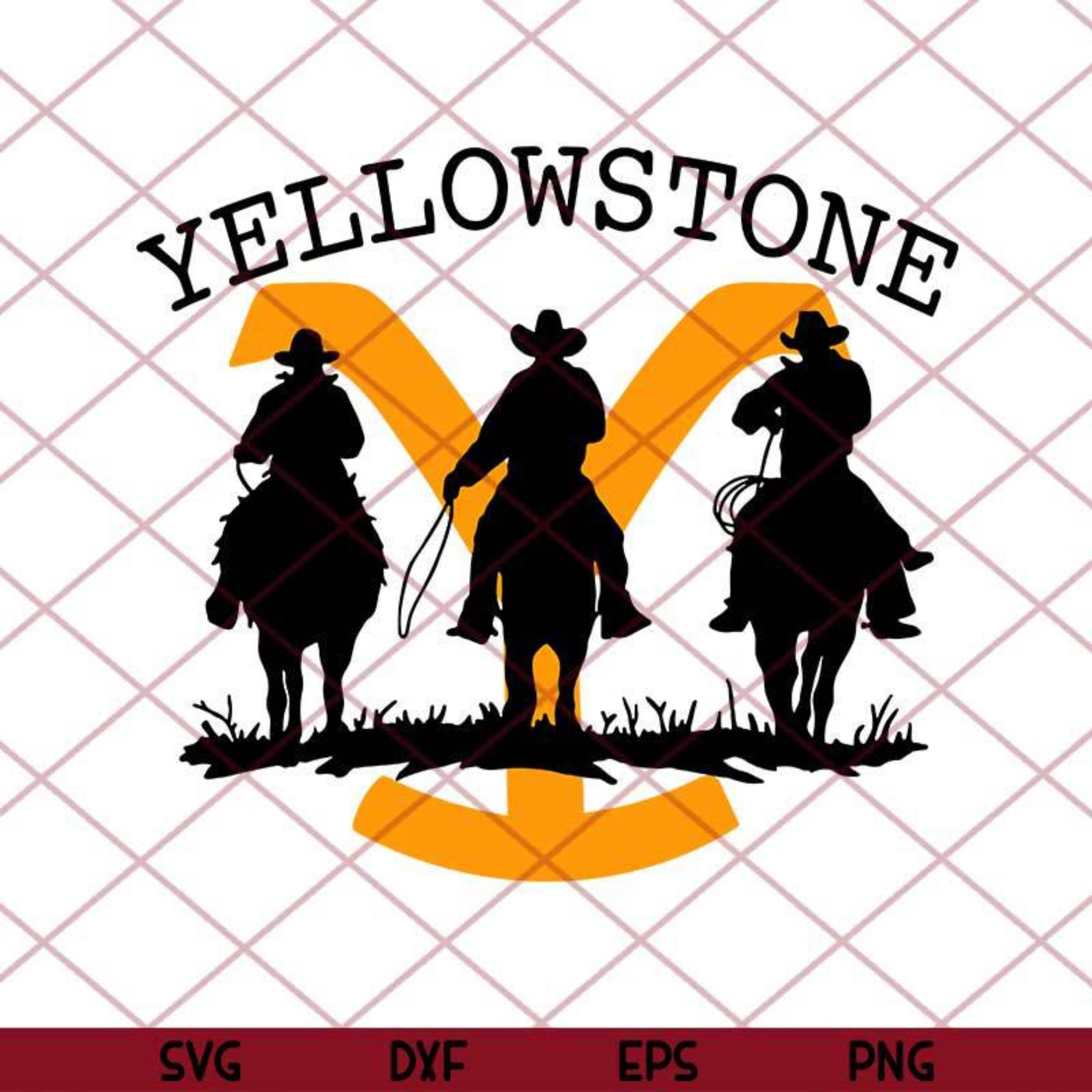 Yellowstone SVG Yellowstone Digital Files Svg Png Eps Dxf | Etsy