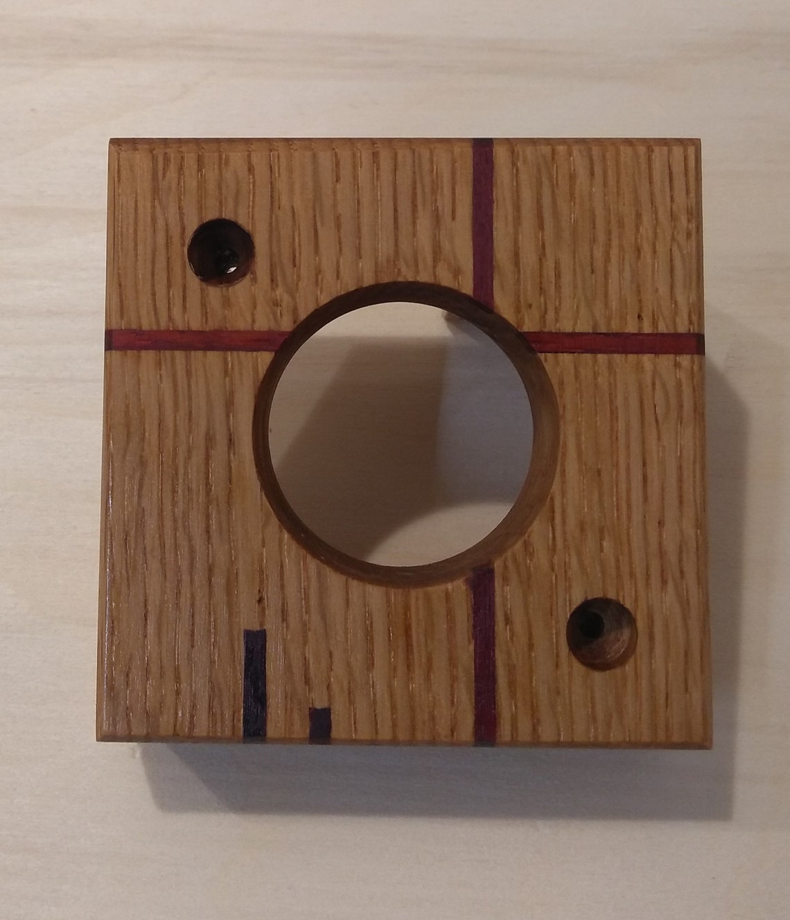 Hardwood Closet Rod Holder - Etsy