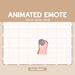 Animated Emote Cute Cat Has a Plan With Scheming Face / Emote for ...