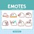 Animated Emote Cute White Cat / Shaking Head Emote / Emote for Streamer ...