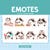 Snow Leopard Emotes / Cute Emoji Pack / 8 Snow Leopard Emotes for ...