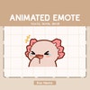 Animated Adorable Cute Cow Slapping the Table Emote / Ready to Use ...