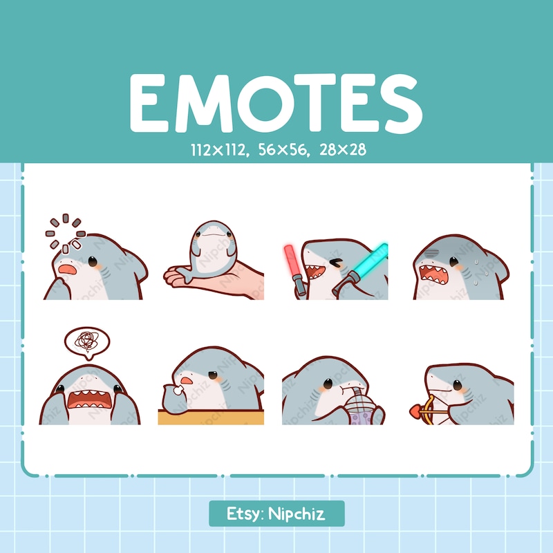 Discord Emoji Fish - Etsy