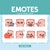 Animated Emote Angry Cow With A Red Face is Showing His Wrath Adorable ...
