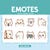 Animated Emote Chibi White Cat Waving Hello Emote / Hi Emote / Emote ...