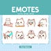 Animated Emote Cute Cat Has a Plan With Scheming Face / Emote for ...