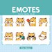Leopard Emotes / Cute Emoji Pack / 8 Leopard Emotes for Streaming ...