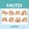 Animated Emote Cute Cat Has a Plan With Scheming Face / Emote for ...
