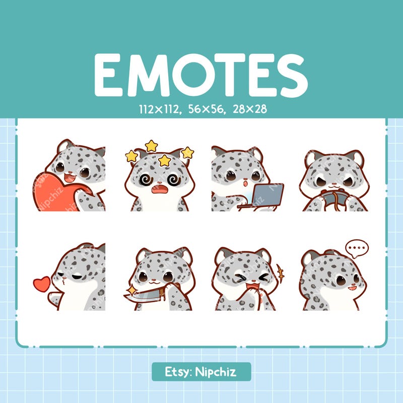 Vtuber Streamer Pack Snow - Etsy