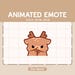 Chibi Highland Cow Emotes for Streaming 8 Kawaii Emotes Cute Highland ...