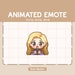 Animated Emote Cute Cat Has a Plan With Scheming Face / Emote for ...
