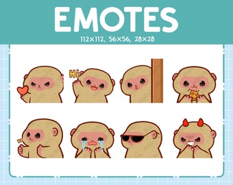 Platypus Emotes for Streamer 8 Kawaii Cute Platypus - Etsy UK