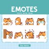 Animated Emote Cute Cat Has a Plan With Scheming Face / Emote for ...