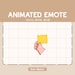Snow Leopard Emotes 8 Cute Emotes for Streamer Chibi Snow Leopard Emoji ...