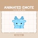 Animated Emote Cute Deer Feeling Cold / Emote for Streamer / Cartoon ...