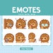 Cute Lion Emotes | 8 Emotes for Streamer | Cute Lion Emote Pack | Funny ...