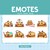 Animated Emote Polar Bear Punching Fast Chibi Emote for Streamer Cute ...