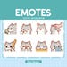 Animated Emote Cute Cat Has a Plan With Scheming Face / Emote for ...