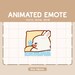 Animated Emote Chibi Rabbit is Sleeping While Snoring - Adorable Chibi ...