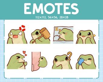 Platypus Emotes for Streamer 8 Kawaii Cute Platypus - Etsy UK