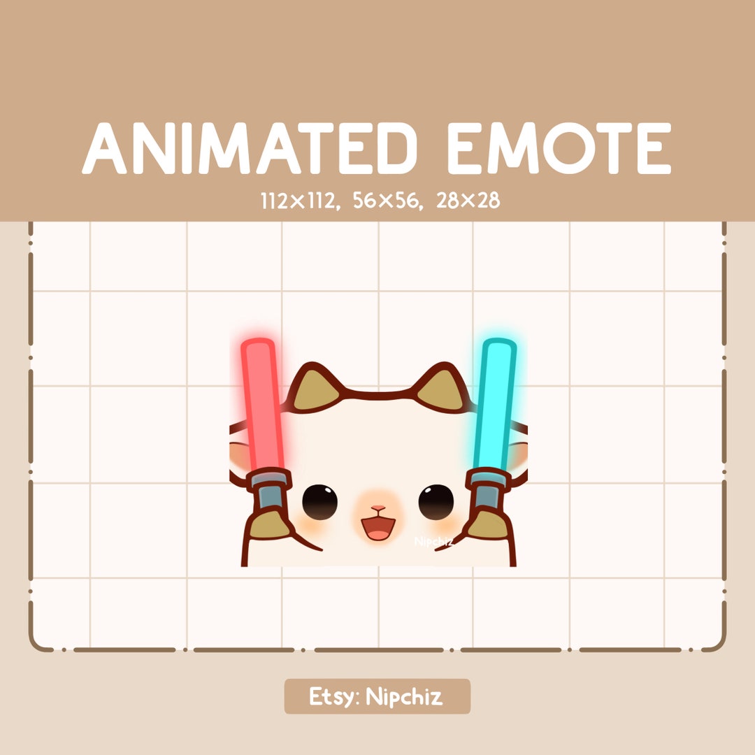 Animated Emote Cute Goat Lightstick / Emote for Streamer / Ready to Use ...