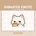 Animated Emote Chibi Frog Getting Pinched in the Cheek - Funny Aniaml ...