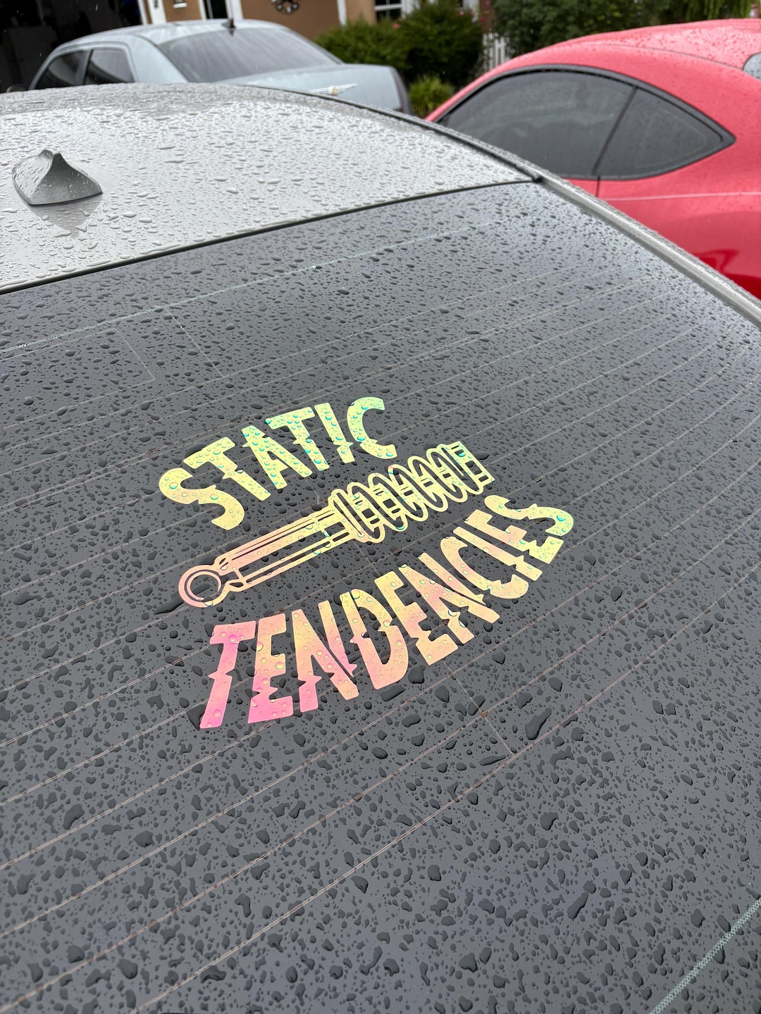 Static Tendencies Vinyl Car Banner Sticker – JDM Car Decal - Etsy