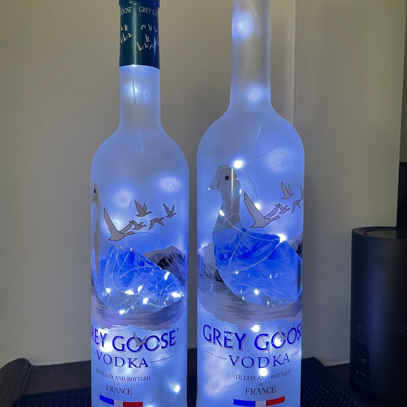 Light up Vodka Bottles - Etsy