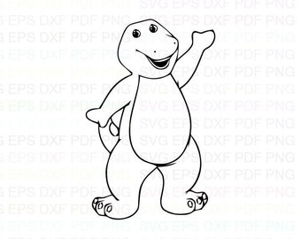 Barney Silhouette - Etsy Singapore