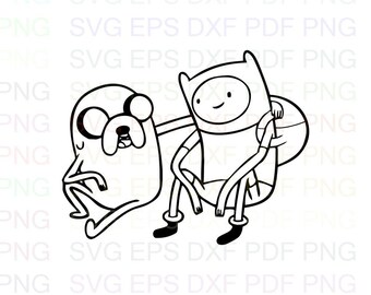 Finn Jake Clipart - Etsy