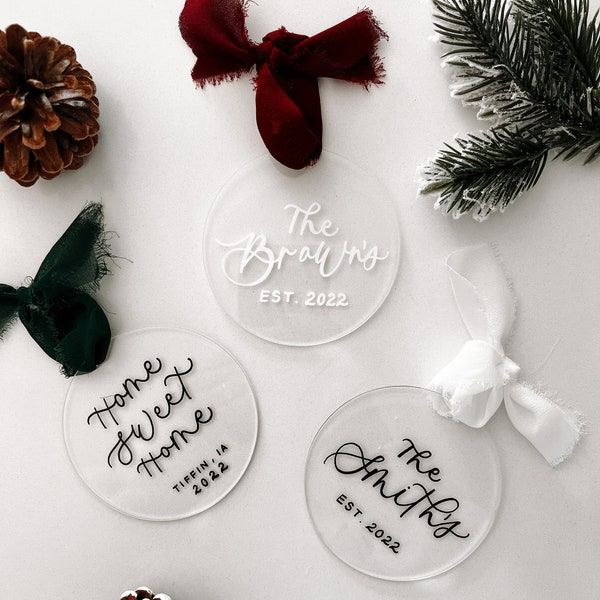 Acrylic Christmas - Etsy