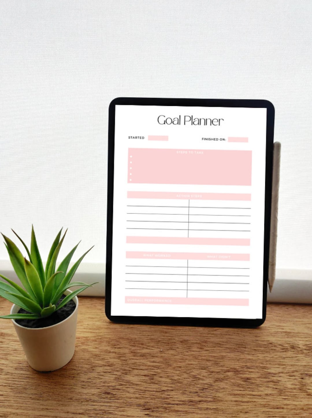 Goal Planning, Goal Planner, Goal Worksheet, Planner Kit, Planner Pages ...
