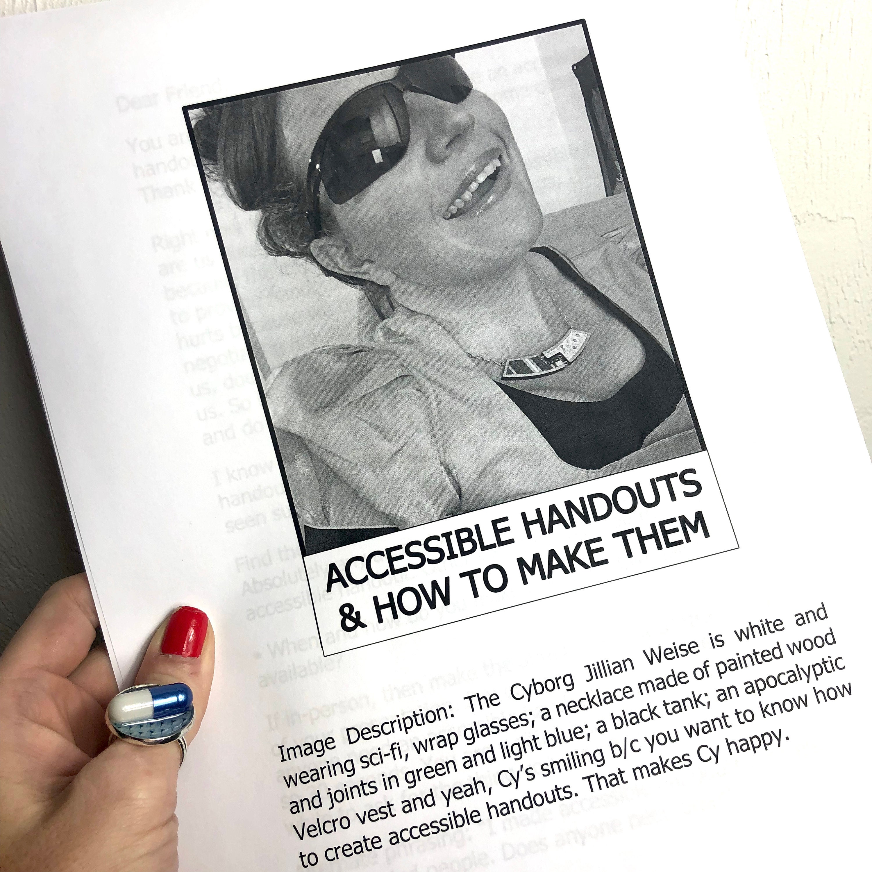 Accessible Handouts & How to Make Them / Three Models - Etsy