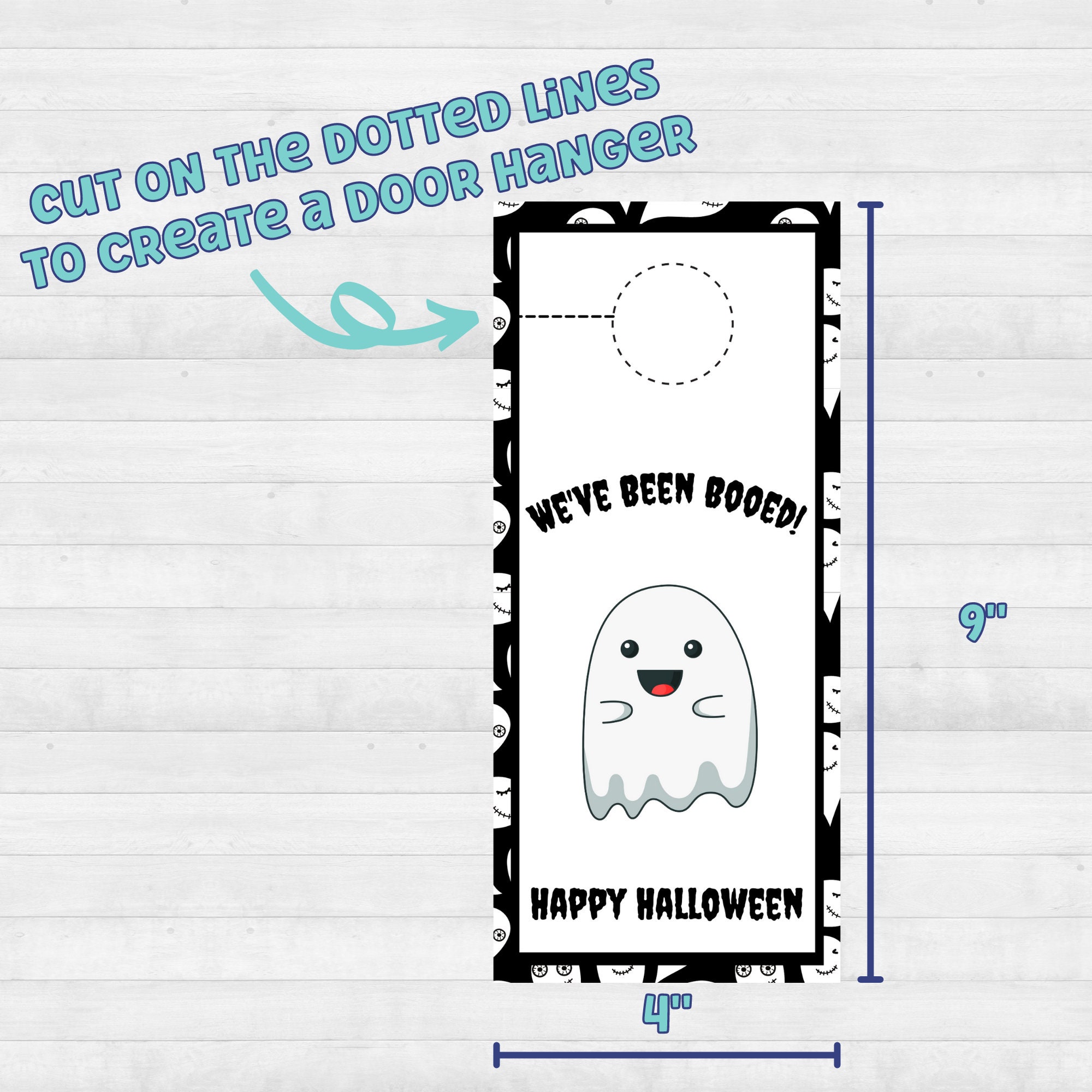 You've Been Booed Printable Boo Basket Printable - Etsy