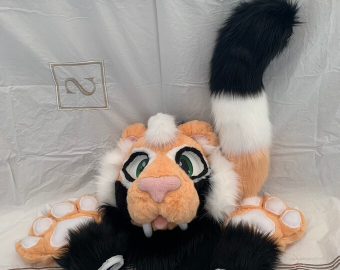 Saber Tooth Tiger Fursuit Partial - Etsy