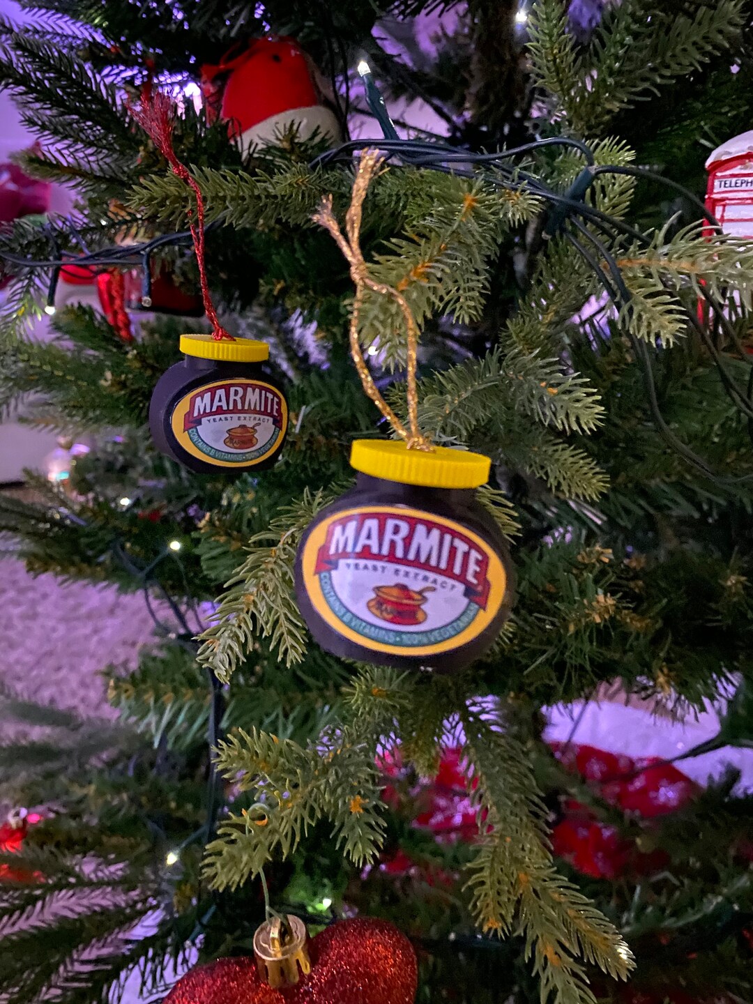 Marmite or Bovril Christmas Decoration - Etsy UK