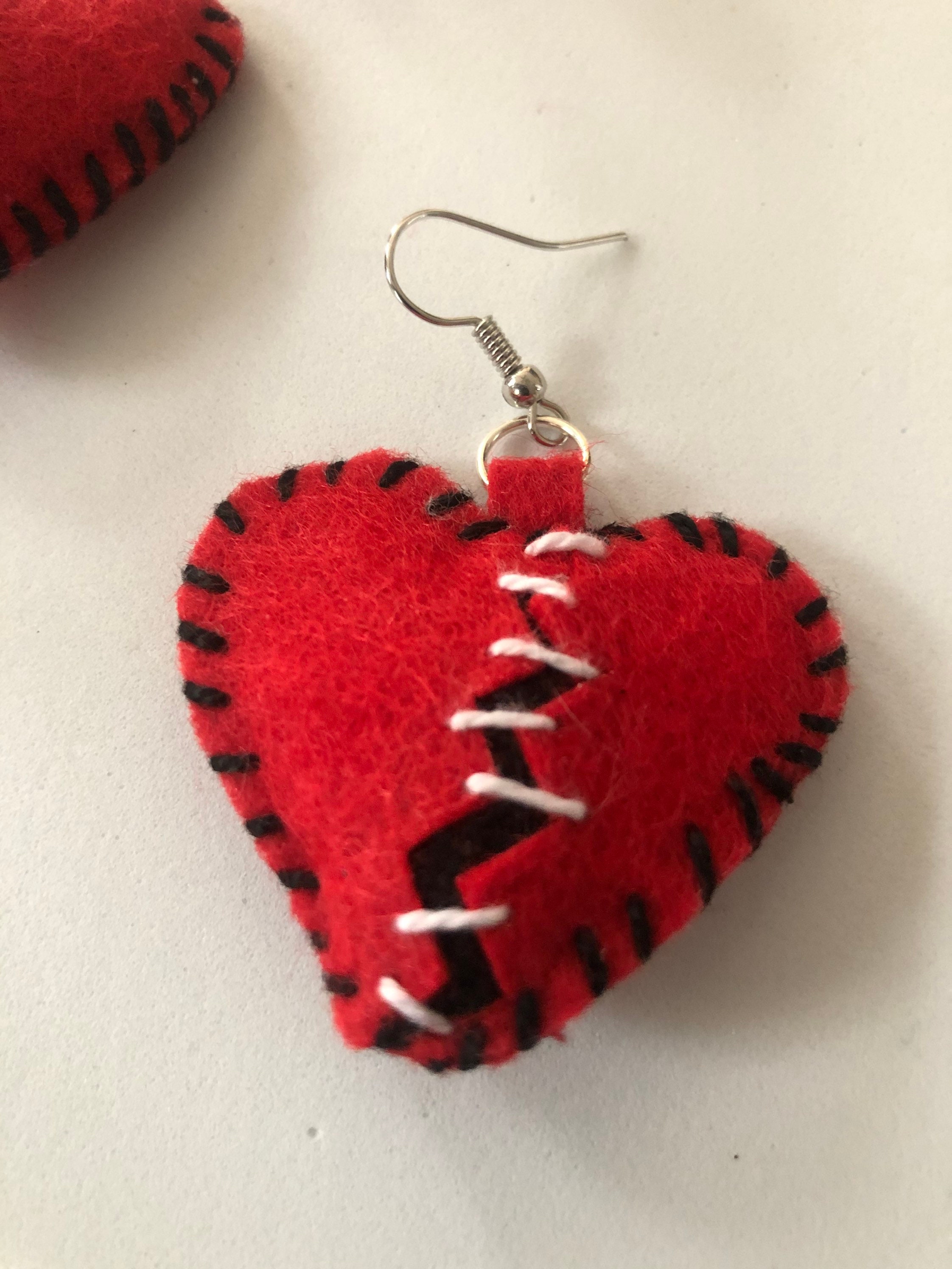 Stitched up Heart Set - Etsy