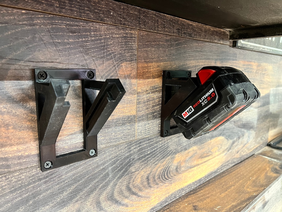 Milwaukee M18 Battery Holder - Etsy
