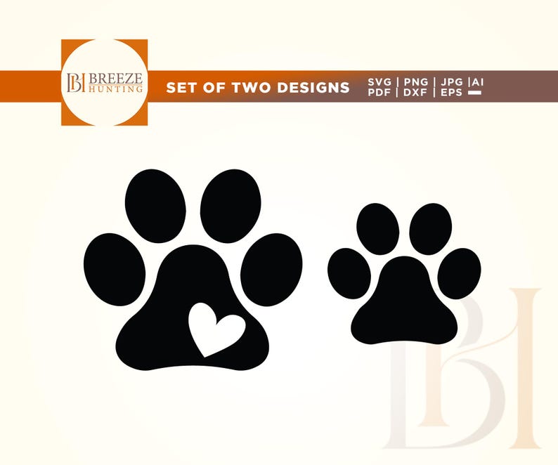 Dog Paw Print Svg, Dog Paw SVG, Dog Svg, Paw Svg, Animal Paw Svg ...