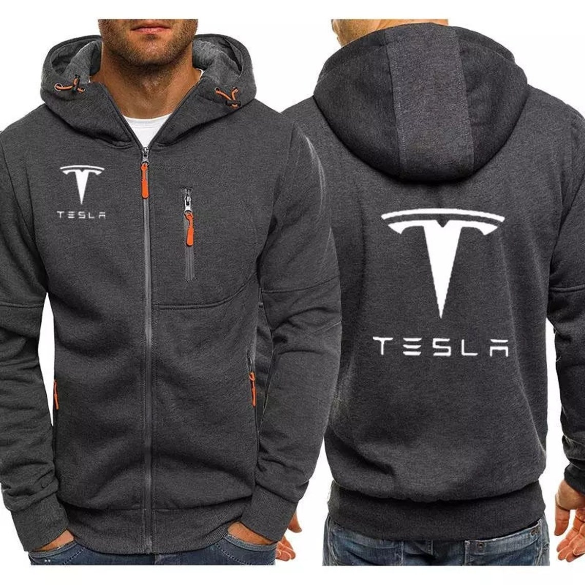 Tesla Jacket Men winter 2021 | Etsy