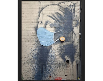 Banksy Art Mask - Etsy