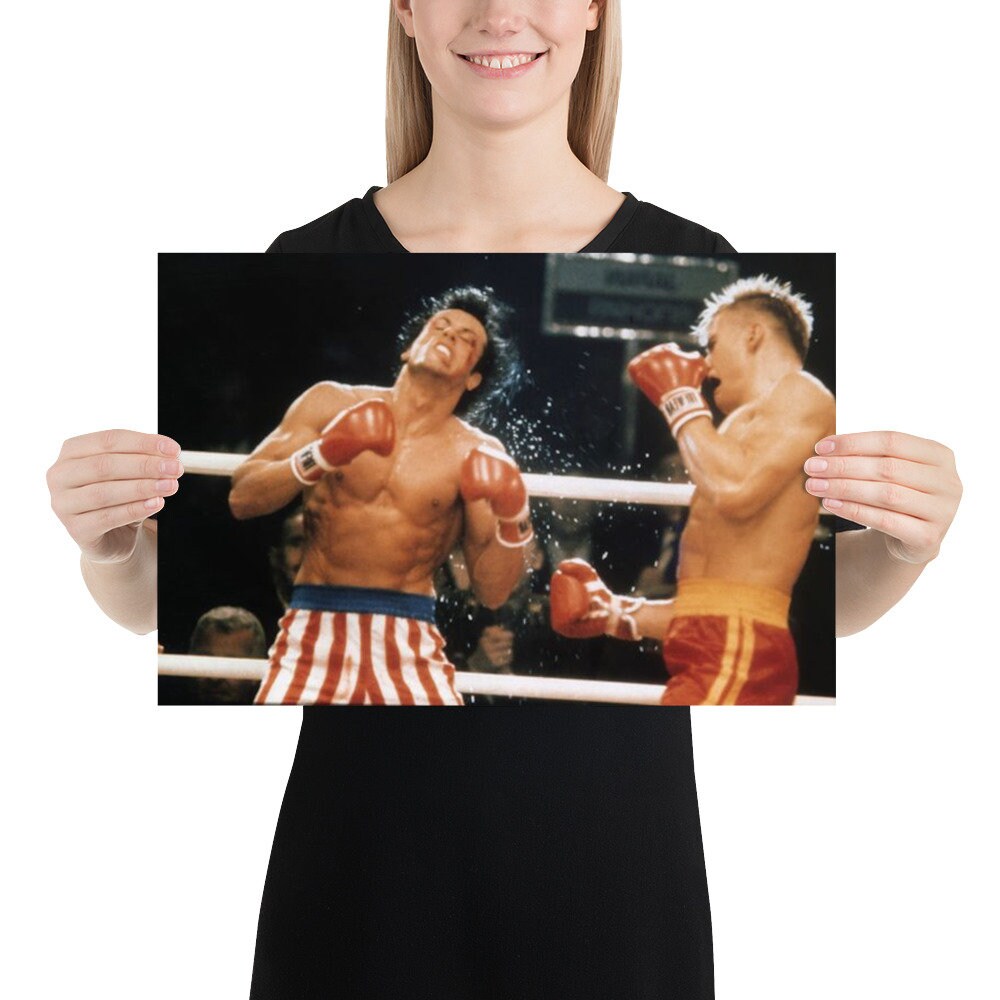 Rocky Balboa Poster Ivan Draco Hard Hit Boxing Rocky Movie - Etsy Hong Kong